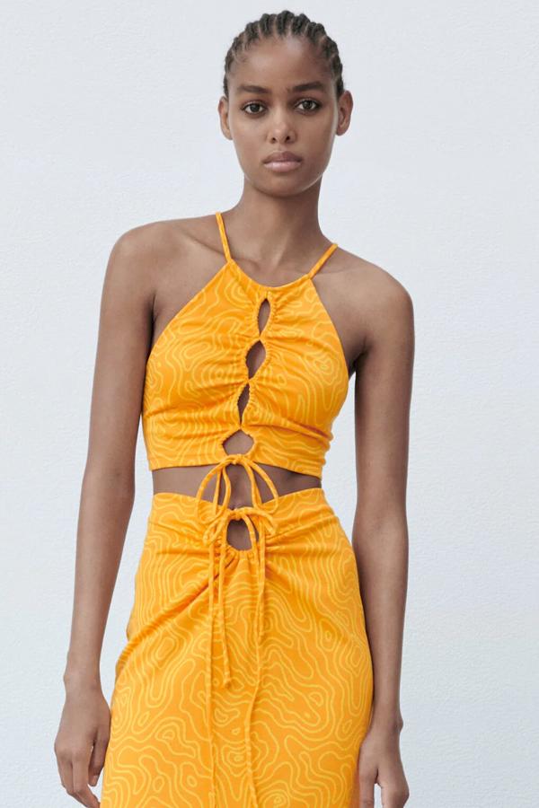 Satinados, de crochet y estampados, estos son los 12 tops de Zara que ...