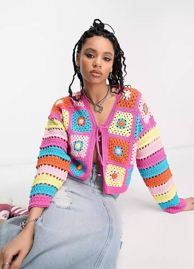 Los cárdigans de crochet ideales para llevar cuando refresca en ...