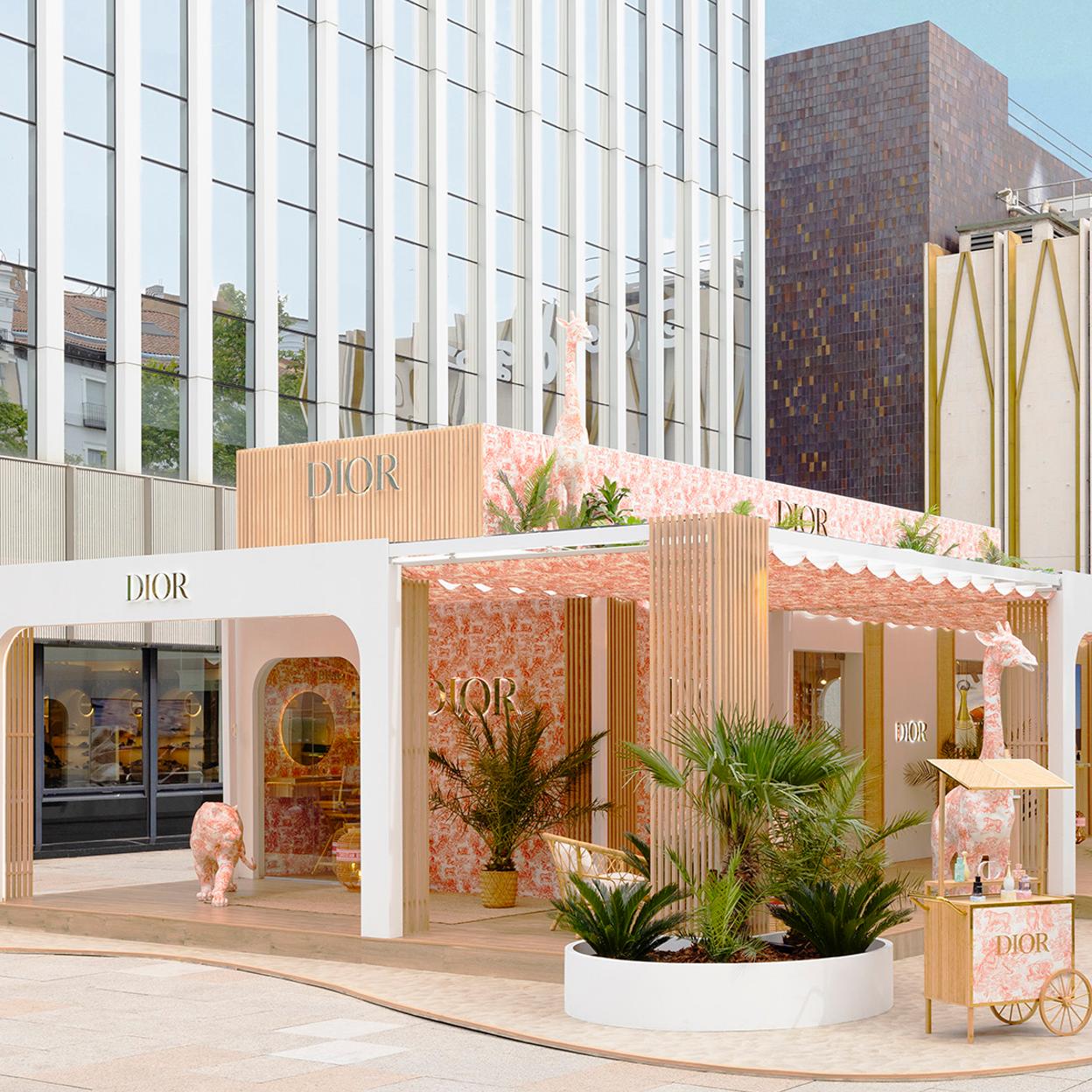 Dior abre su primer Beach Club en mitad de la milla de oro de Madrid ...